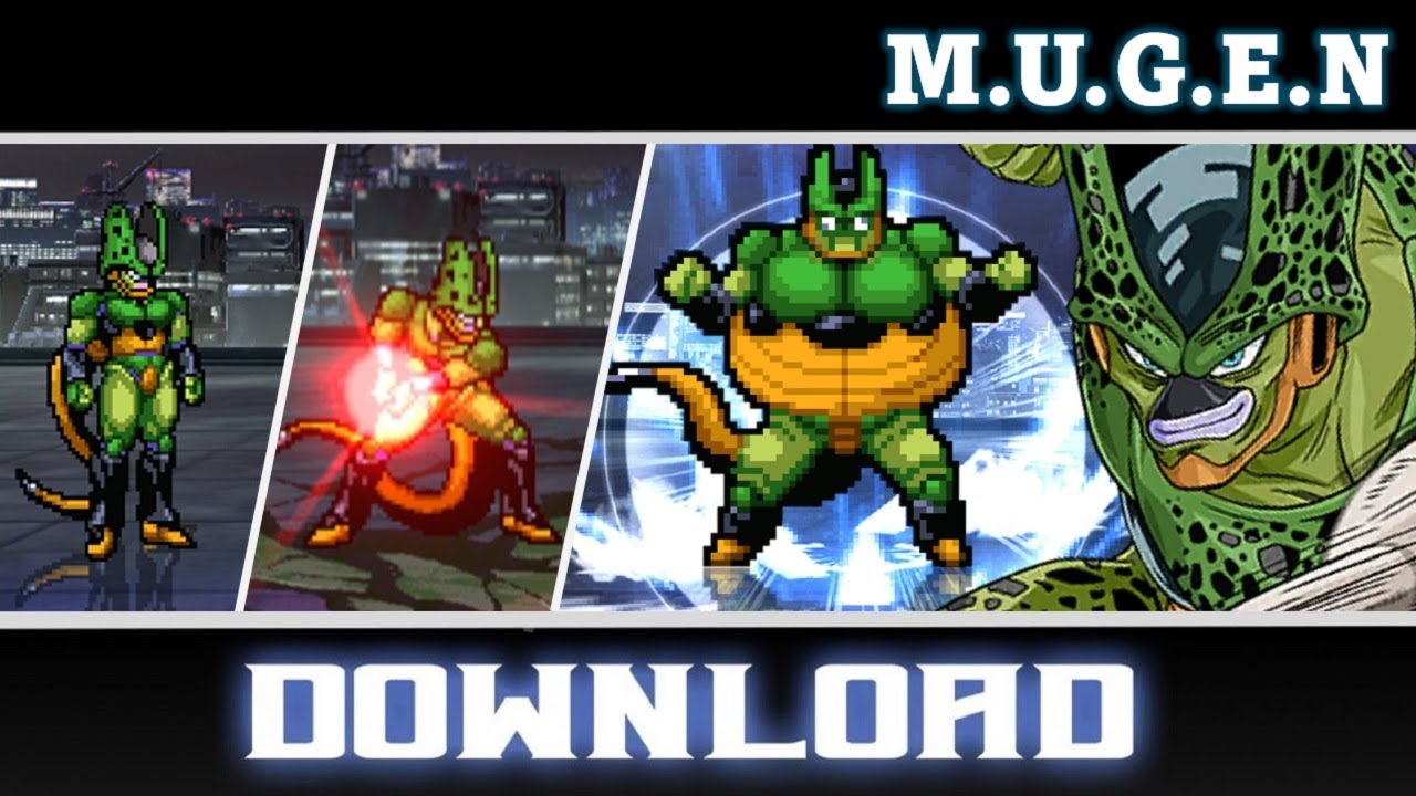 🔰 Cell ( Form 2 ) JUS By Justin kaiser - MUGEN JUS CHAR - YouTube