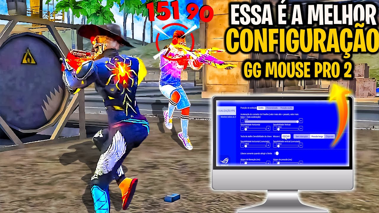 ESSA É A MELHOR CONFIGURAÇÃO DO GG MOUSE PRO PREMIUM E GRATIS - YouTube