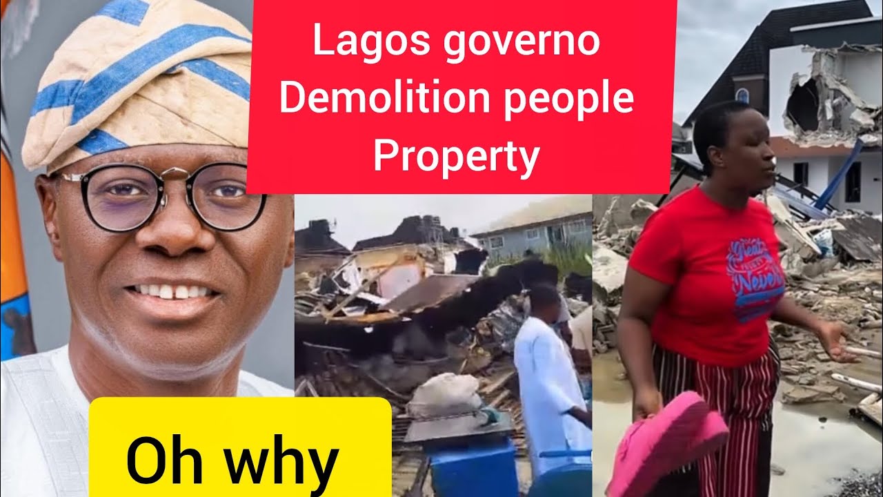 Lagos state Governor demolishing people property Igbos are the target ...