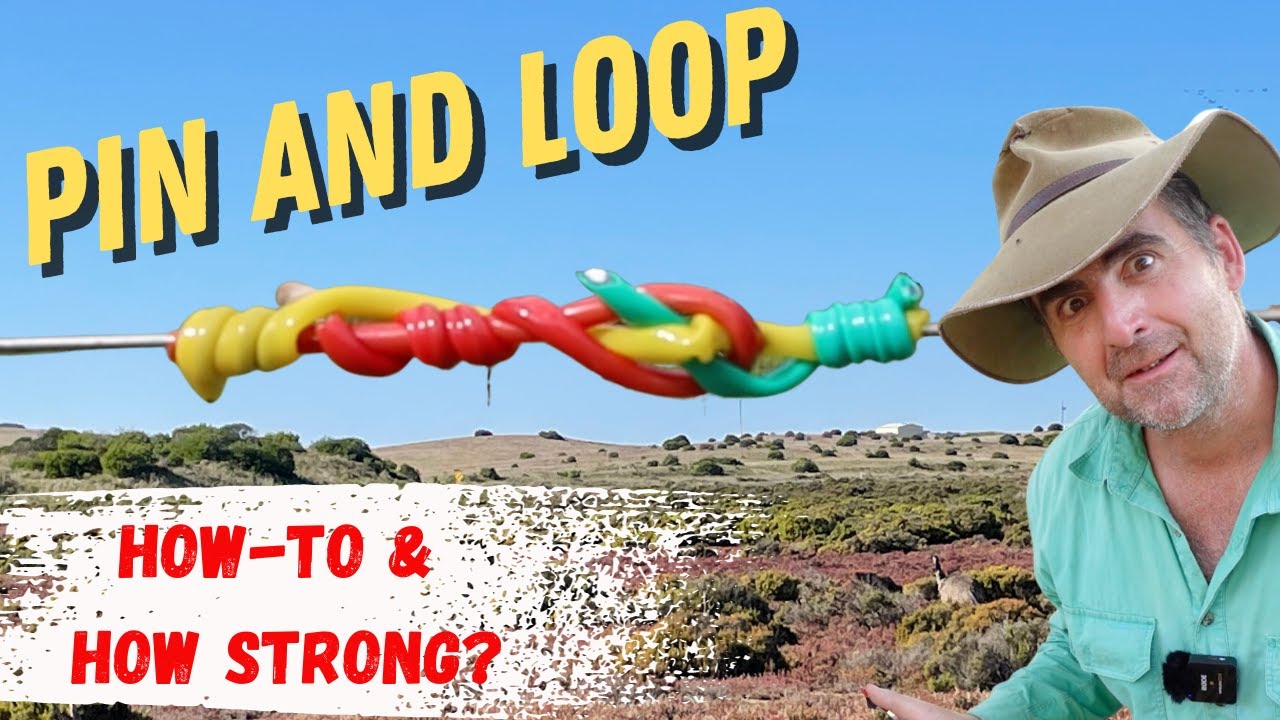 Master The Pin and Loop Fence Knot (And Break It!) - YouTube