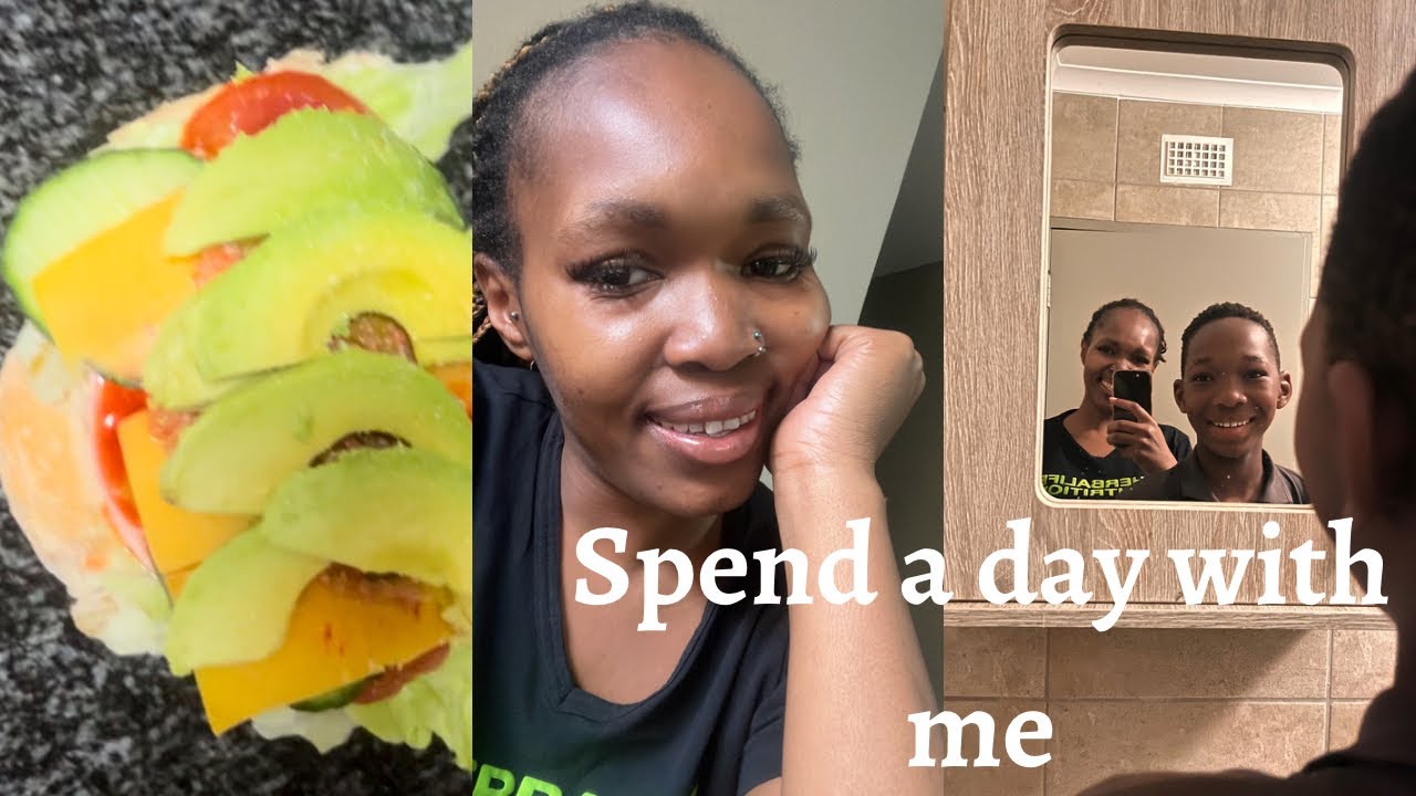 Spend a day with | school drop off | work from home | parent kid ...