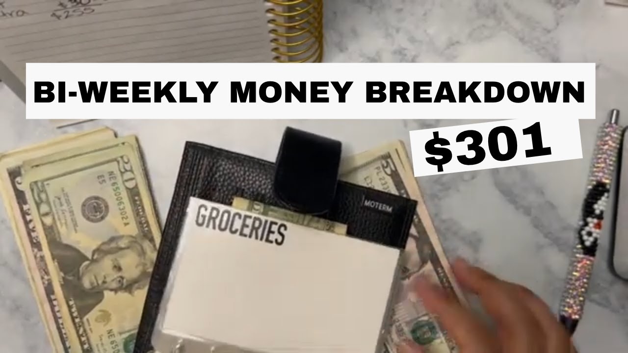 BI-WEEKLY PAYCHECK MONEY BREAKDOWN || NOVEMBER 2023 || LOW INCOME ...