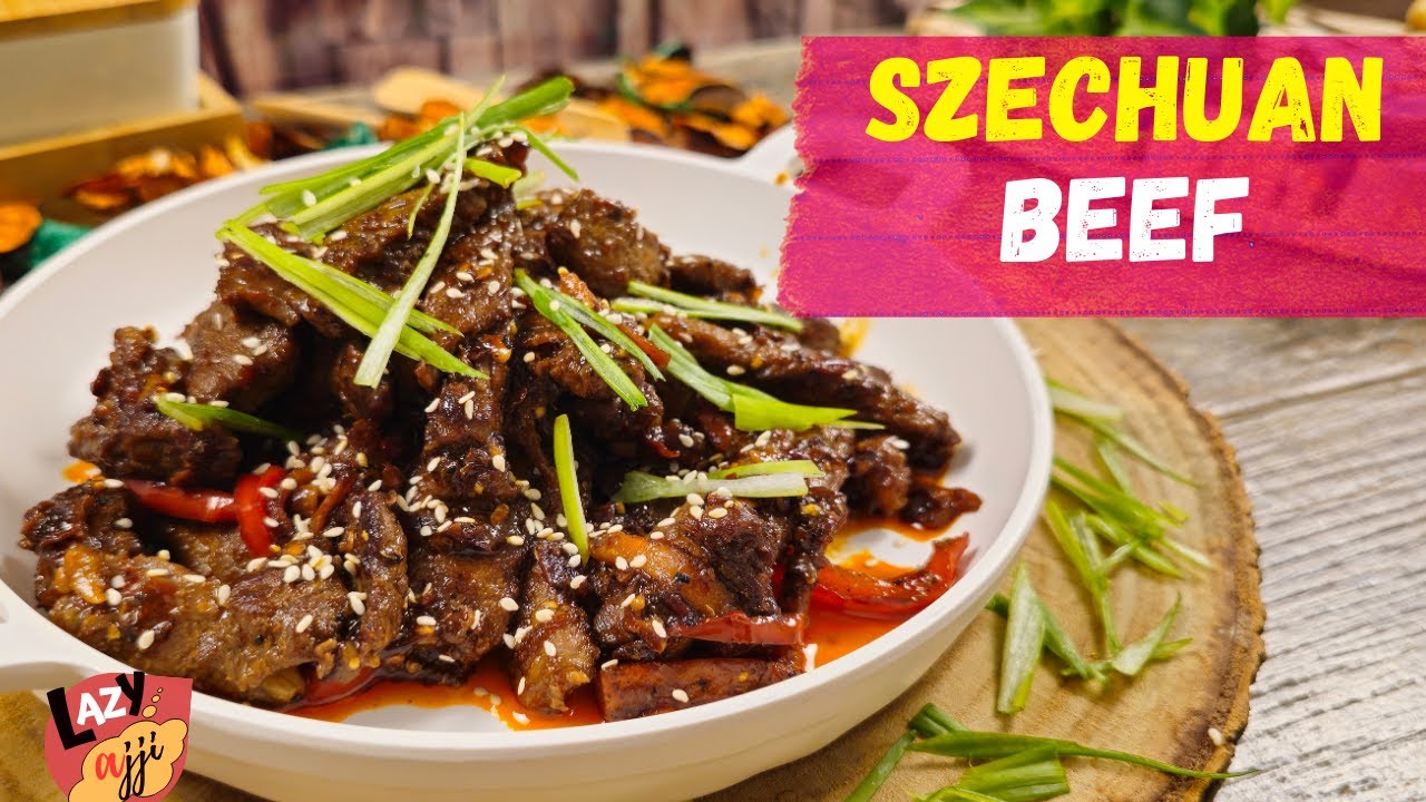 Szechuan Peppercorn Beef | Stir Fry | Make Beef Szechuan at Home ...