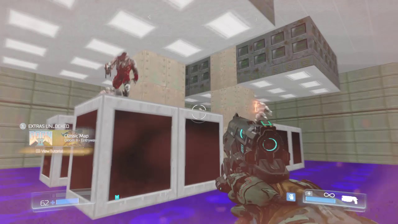 DOOM Secret original Doom 2 Room - YouTube