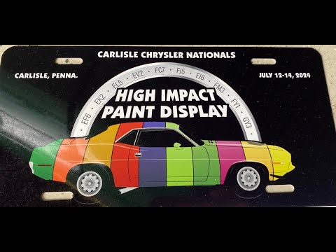 WILD! HIGH IMPACT PAINT COLORS FROM DODGE AND PLYMOUTH - YouTube