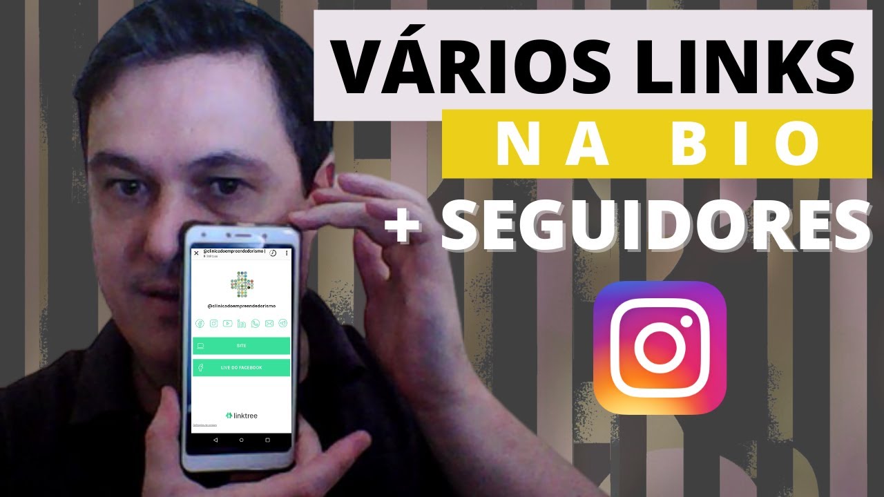 COMO COLOCAR VÁRIOS LINKS NA BIO DO INSTAGRAM - YouTube