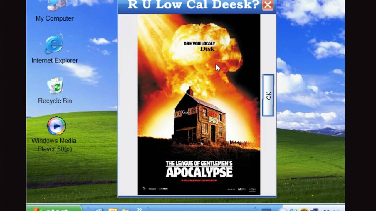 Windows 50p (Windows XP flash parody) - YouTube