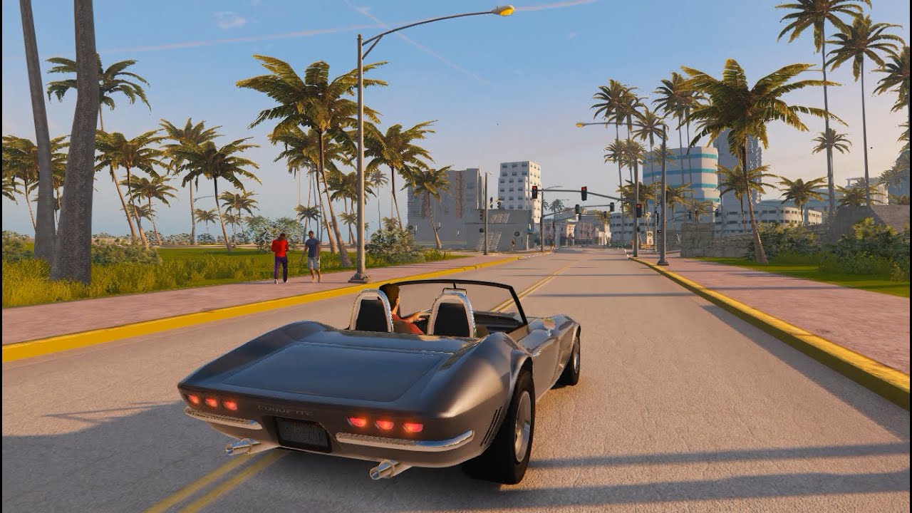 GTA Vice City 2020 Remastered Gameplay! [GTA 5 PC Mod] - YouTube