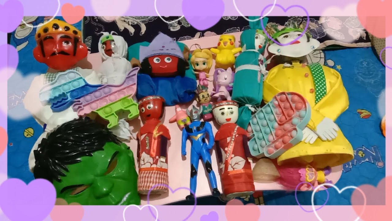 Menemukan Dan Mengumpulkan Mainan Ondel ondel, Ondel ondel Pocong ...