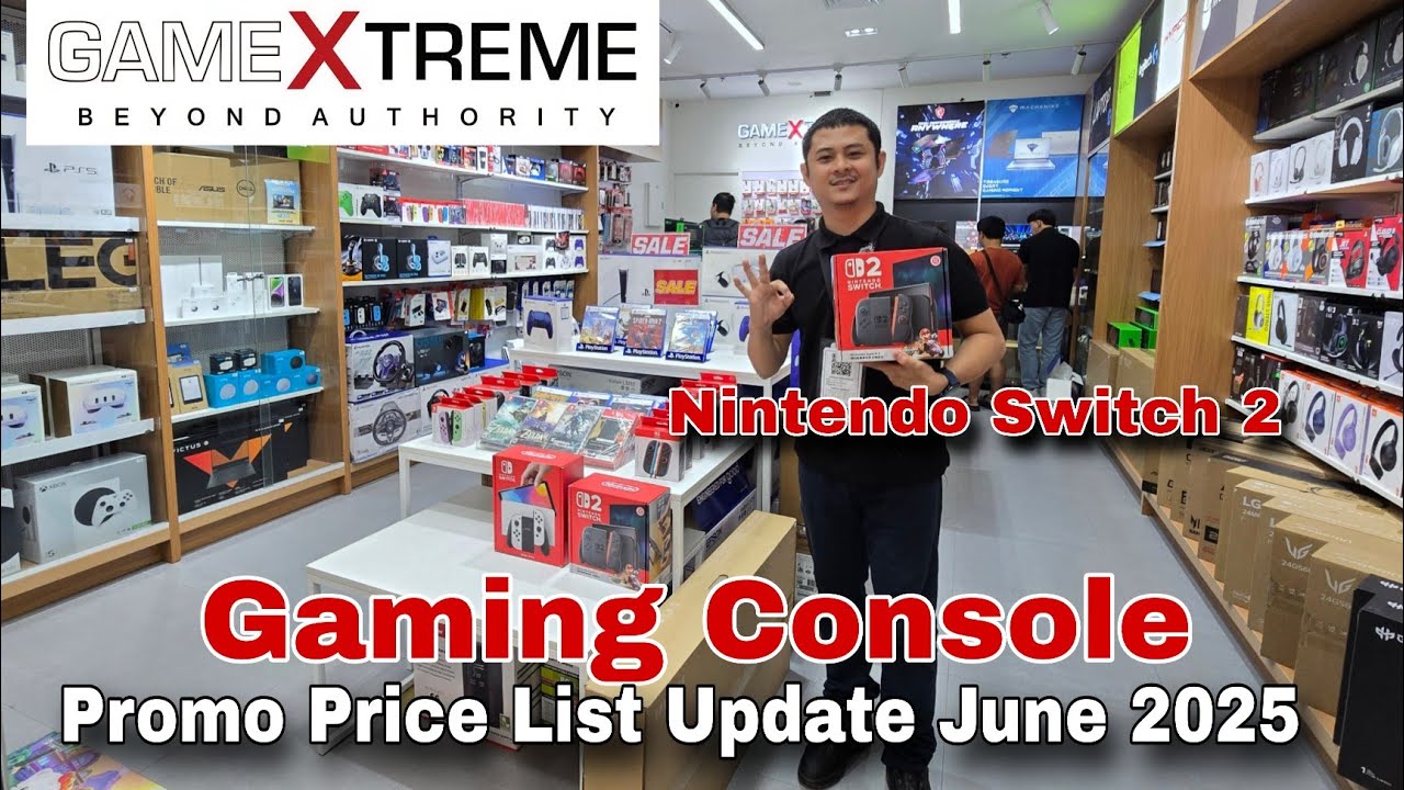 Gaming Console Promo Price List Update June 2025 | Nintendo Switch 2 ...