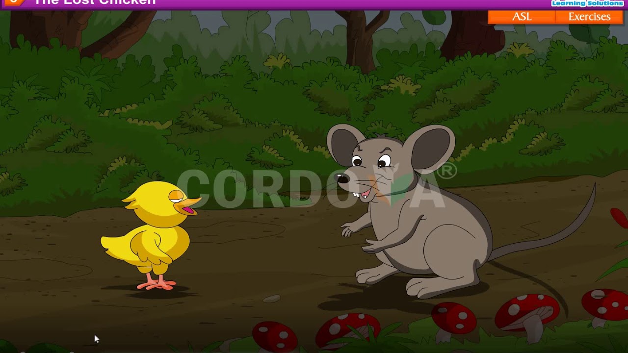 #STD-2#ENGLISH#LESSON-5 THE LOST CHICKEN (EXPLANATION) - YouTube