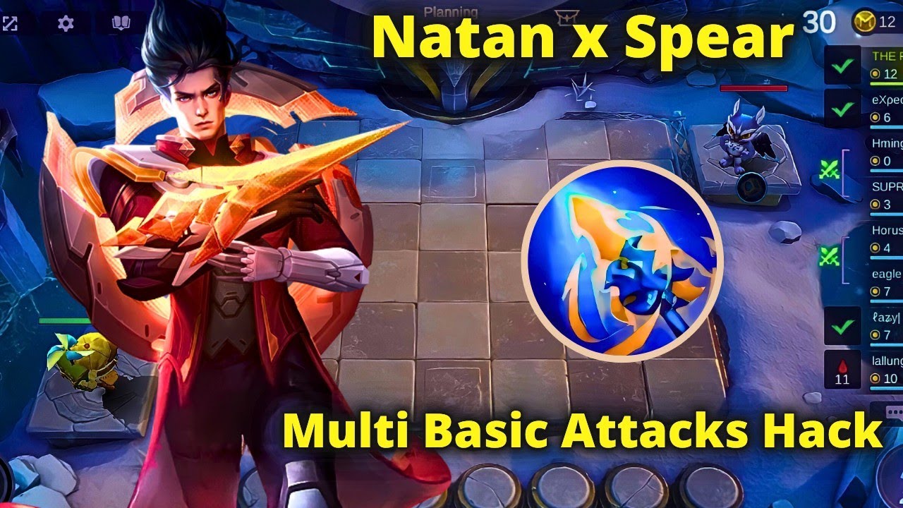 Natan X Great Dragon Spear New Meta Combo Magic Chess | MLBB MAGIC ...