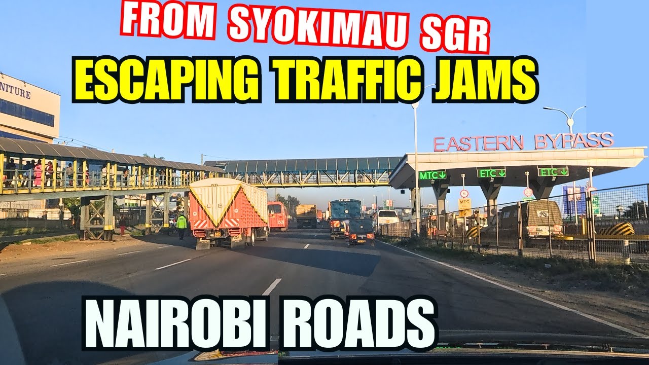 Driving in Nairobi Traffic: Best Roads with Scenic Views - YouTube
