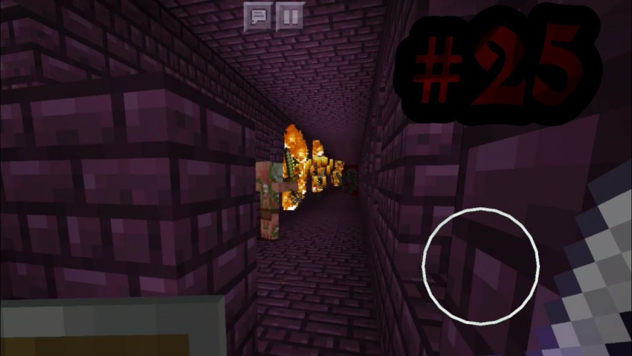 Epic fights with some of the monsters of nether..... - YouTube