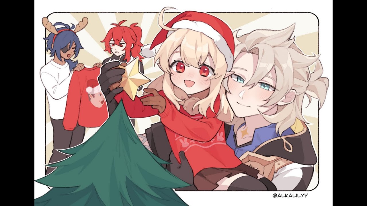 Klee's Christmas | Genshin Impact Comic Dub - YouTube