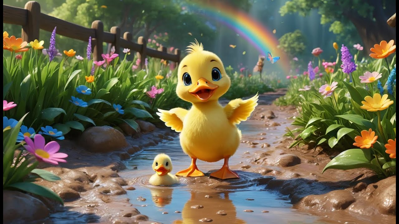 Little Baby Duck Goes Quack Quack Quack | Cute Duck Song for Toddlers ...