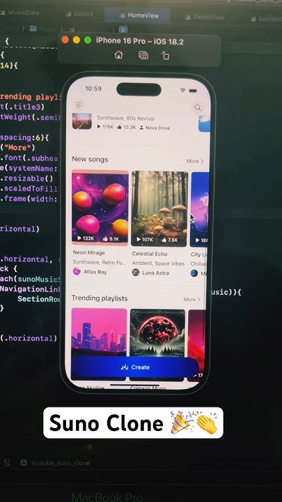 Suno Clone App Development Made EASY with SwiftUI - YouTube