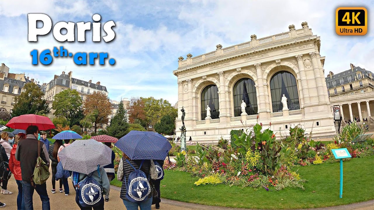 🇫🇷 📹 [4K] Paris Amazing Walking Tour - 16th arr. | One of the richest ...