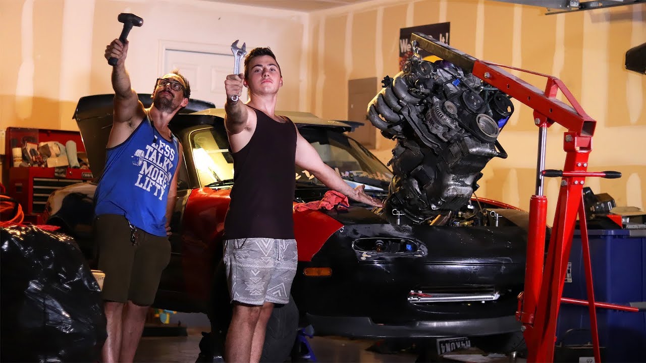 Who knew pulling an engine could be this EASY! - YouTube