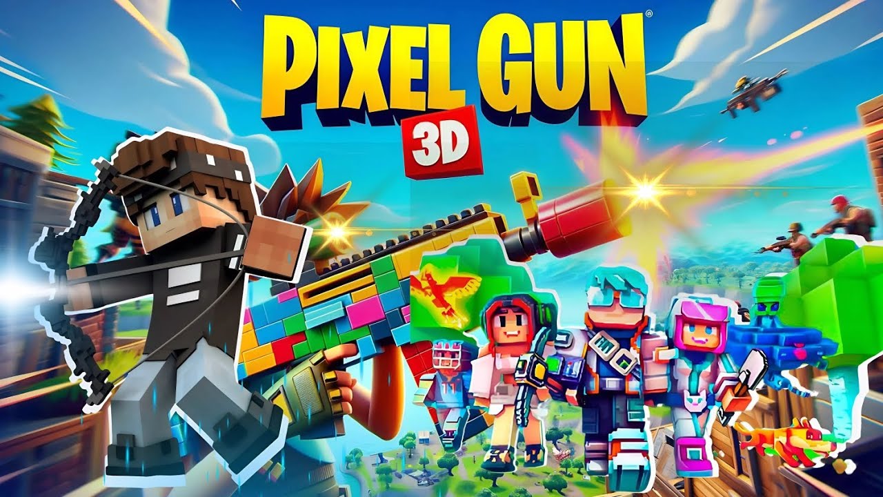 minecraft pixel Gun 3d | updet seru - YouTube