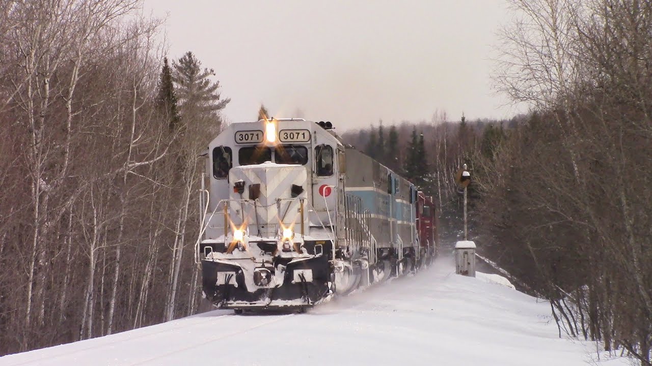 CITX 3071 leads Job 1 West on the Moosehead Sub 2/10/18 - YouTube