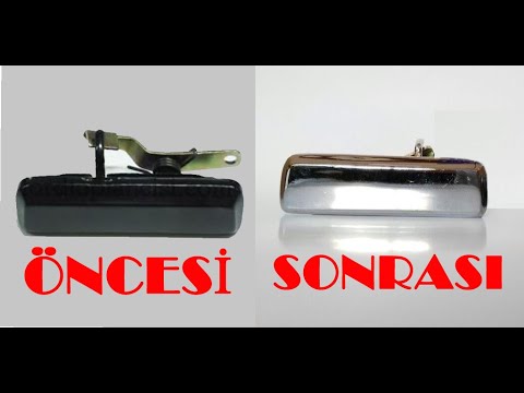 Krom efekt sprey boya denemesi