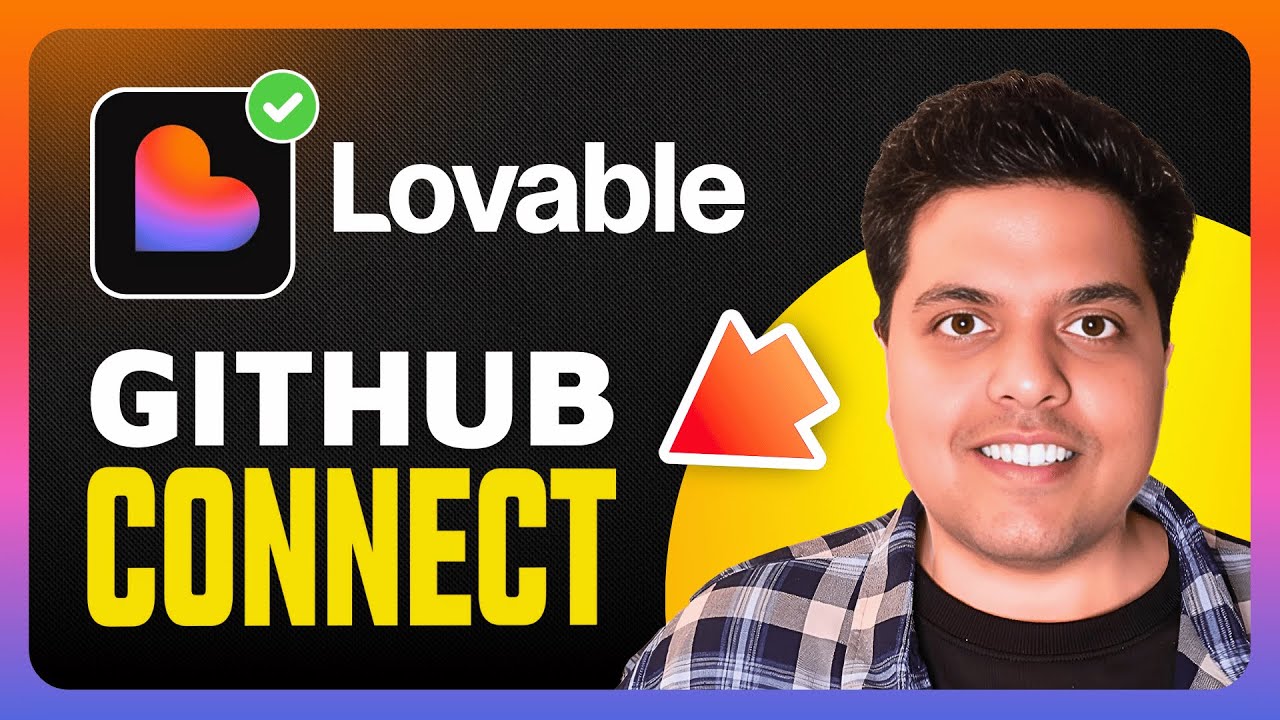 How To Connect GitHUB to Lovable.dev Web App (Sync Github Guide) - YouTube