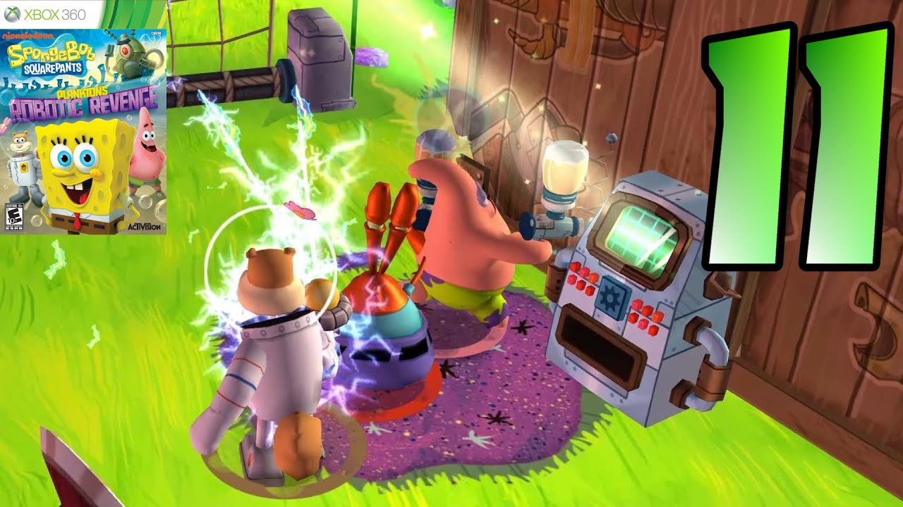 SpongeBob Plankton's Robotic Revenge - Part 11 | Anchor Way [4K] [4 ...