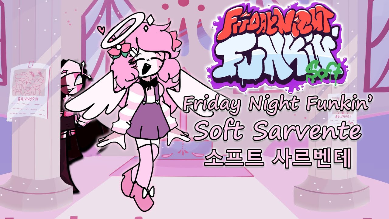 프라이데이 나이트 펑킨' VS 소프트 세르벤테 / Friday Night Funkin' VS Soft Sarvente - YouTube