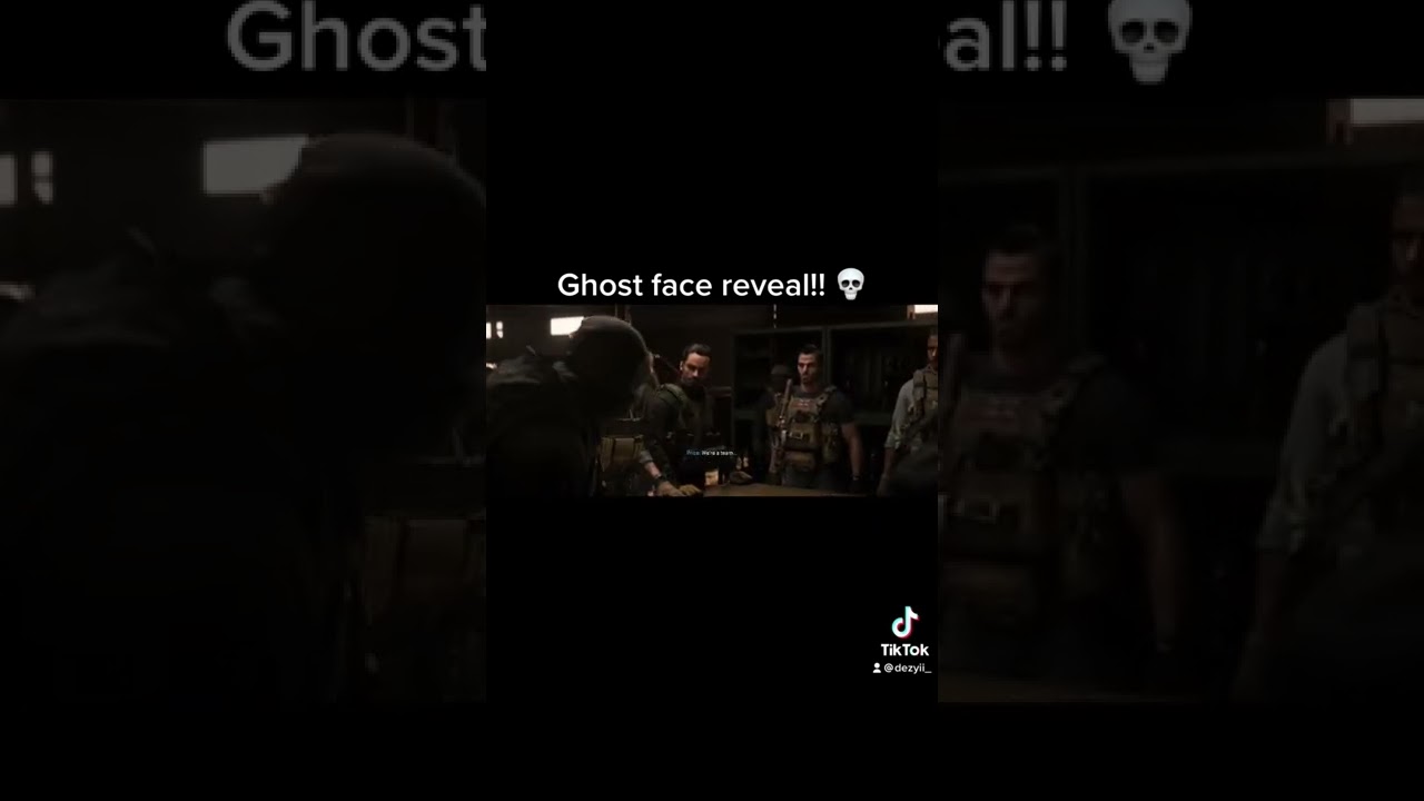 Mw2 Ghost face reveal!💀 #fyp #callofduty #rebirthisland #mw2 - YouTube