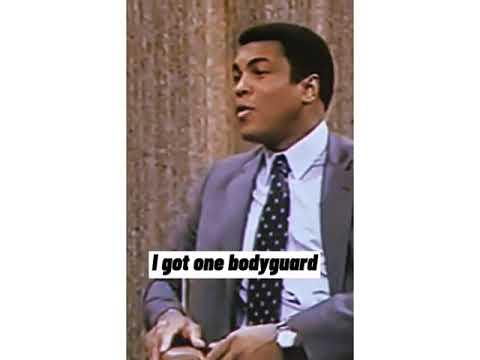 Muhammad Ali's bodyguard Allah ❤️ 🔥