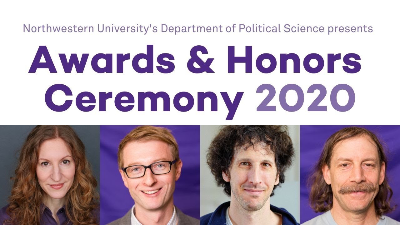 Department of Political Science Awards and Honors Ceremony - YouTube