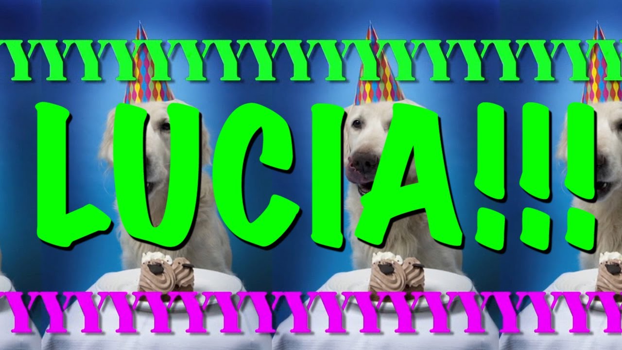 HAPPY BIRTHDAY LUCIA! - EPIC Happy Birthday Song - YouTube