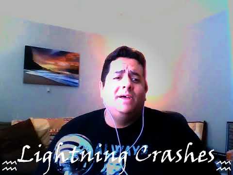 Lightning Crashes - Live (vocal cover with music) - YouTube