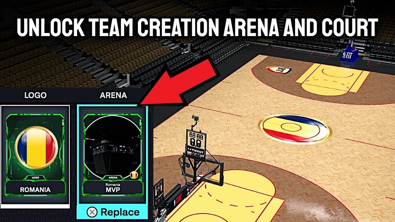 How to Unlock Team Creation Arena and Court - MyTeam NBA 2K26 - YouTube