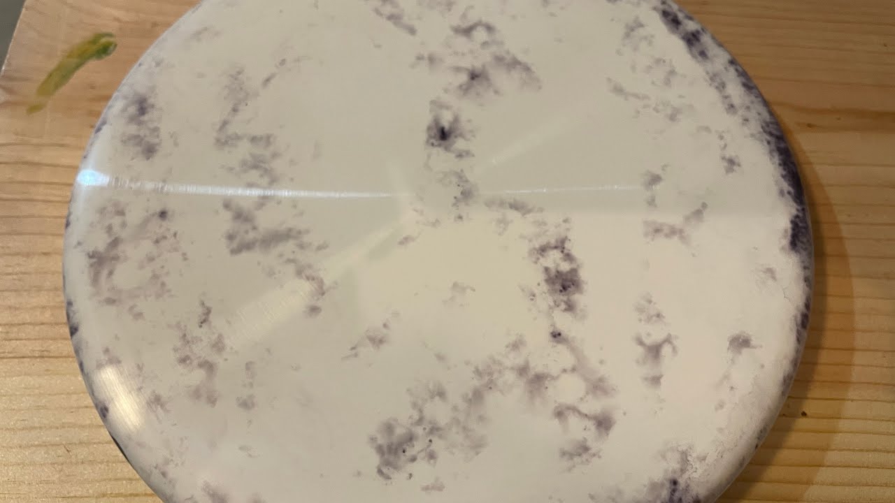 3 Discs 3 Methods - Lotion, Shaving cream, and Floetrol - disc golf ...
