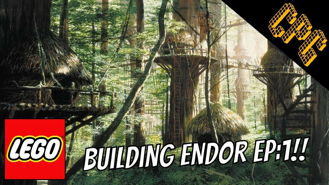 Building Endor in Lego: Episode 1-Starting a new MOC! - YouTube