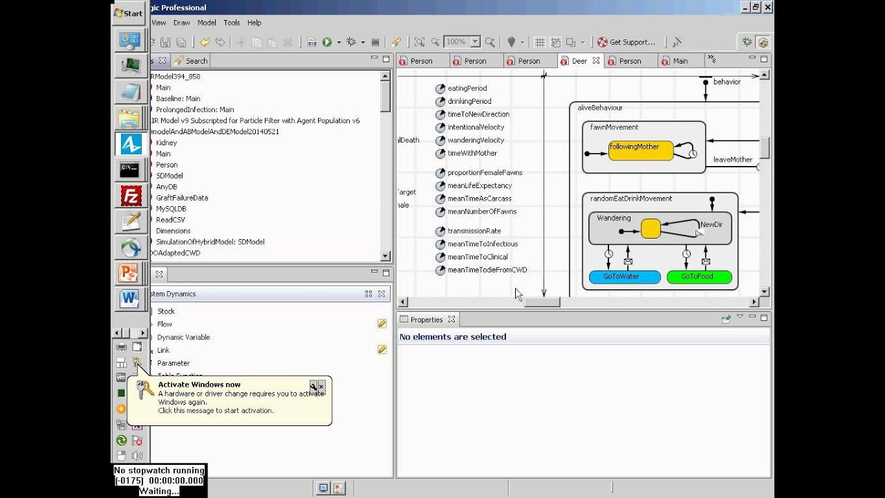 Elements Of The Agent Based Modeling Vocabulary In Anylogic Youtube