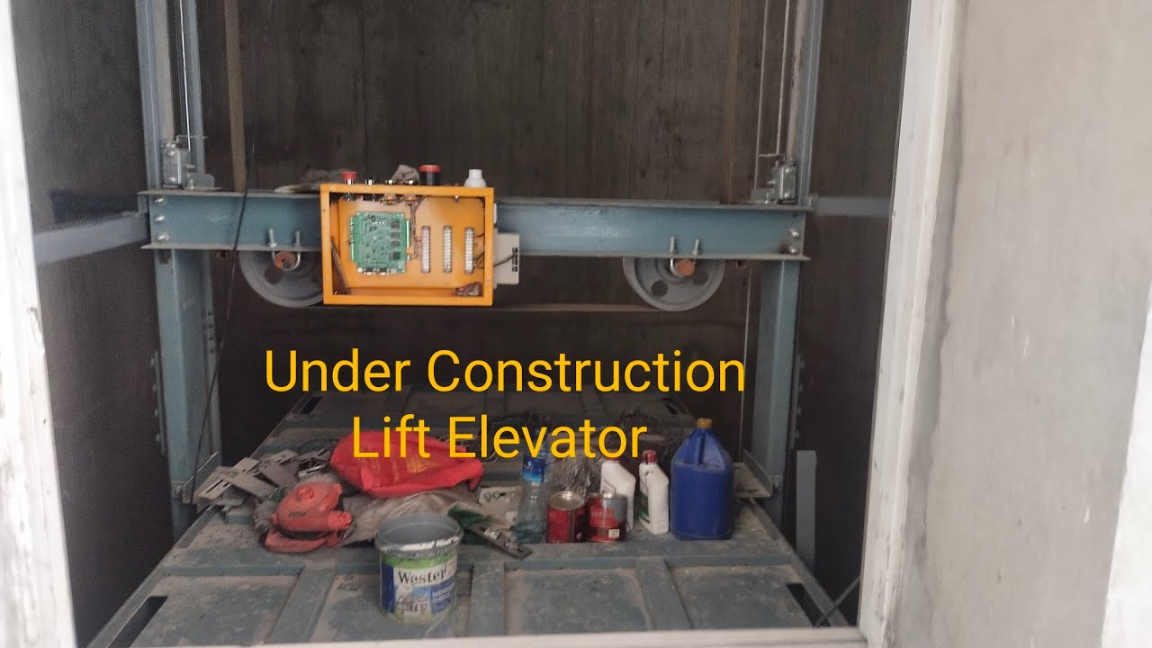 under construction 🏗️ Lift Elevator #electrical #siteengineering # ...