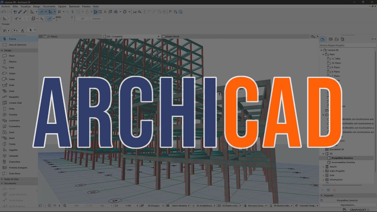 ARCHICAD - Lezione 00 - Scarica, Installa, Avvia Software BIM, Versione Studente, Prova Gratuita ...