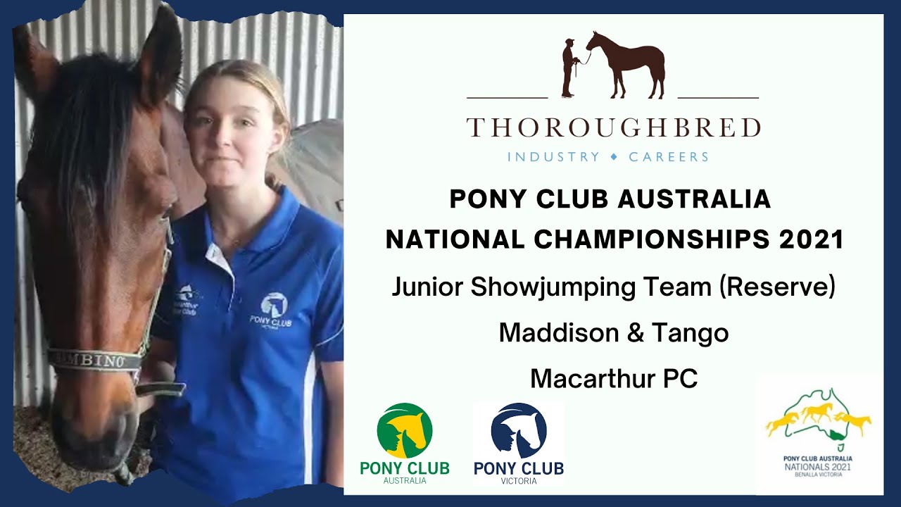 TEAMVIC Junior Showjumping Team - Maddison Mayne from Macarthur Pony ...