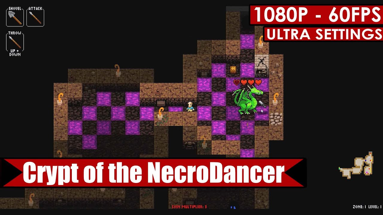 Crypt of the NecroDancer gameplay PC HD [1080p/60fps] - YouTube