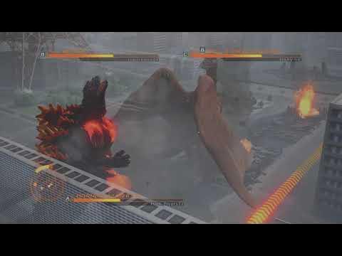 GODZILLA PS5 - Burning Godzilla vs Type-3 Kiryu and Rodan - YouTube