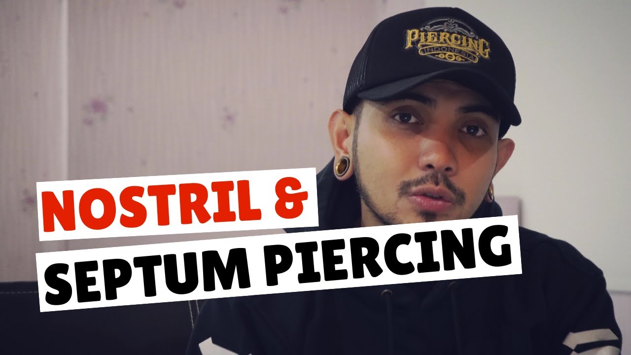 Dua jenis tindik hidung: NOSTRIL (di sisi hidung) dan SEPTUM (tengah ...