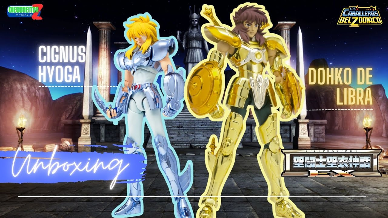 ️CIGNUS HYOGA 🦢 & 🐲 DOHKO DE LIBRA ♎️ #mythclothex - YouTube