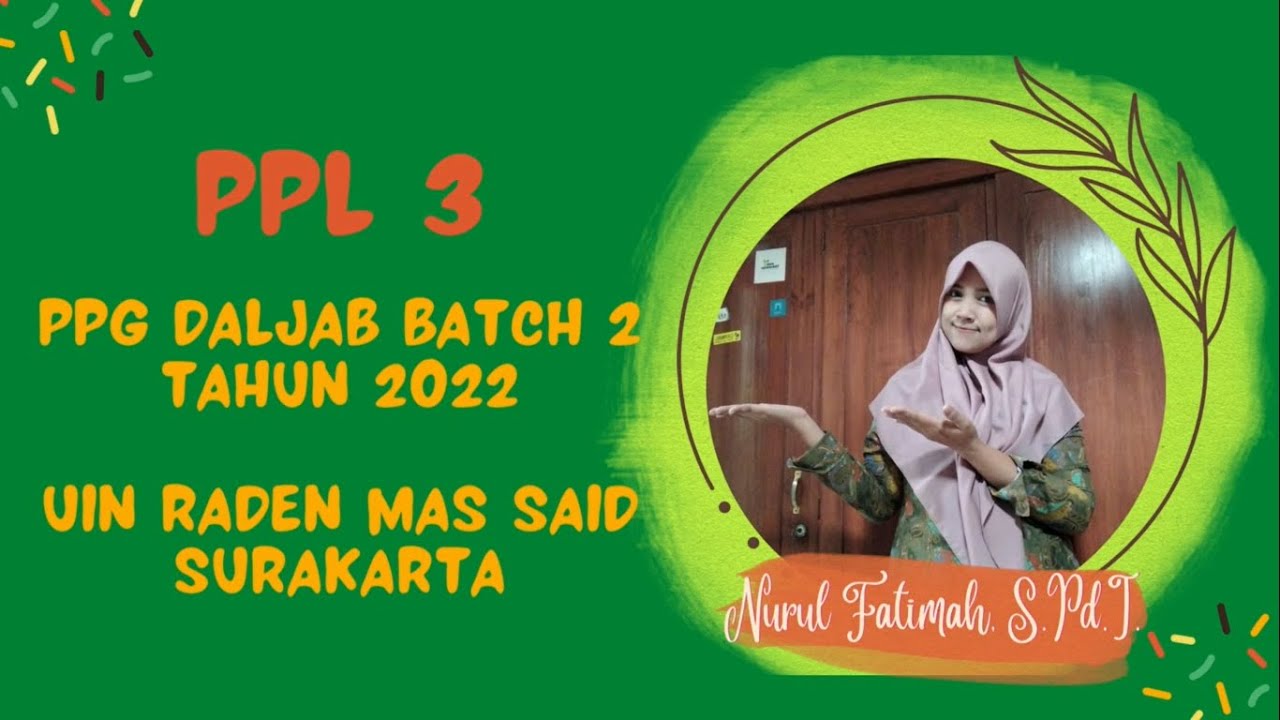 PPL 3 NURUL FATIMAH - YouTube
