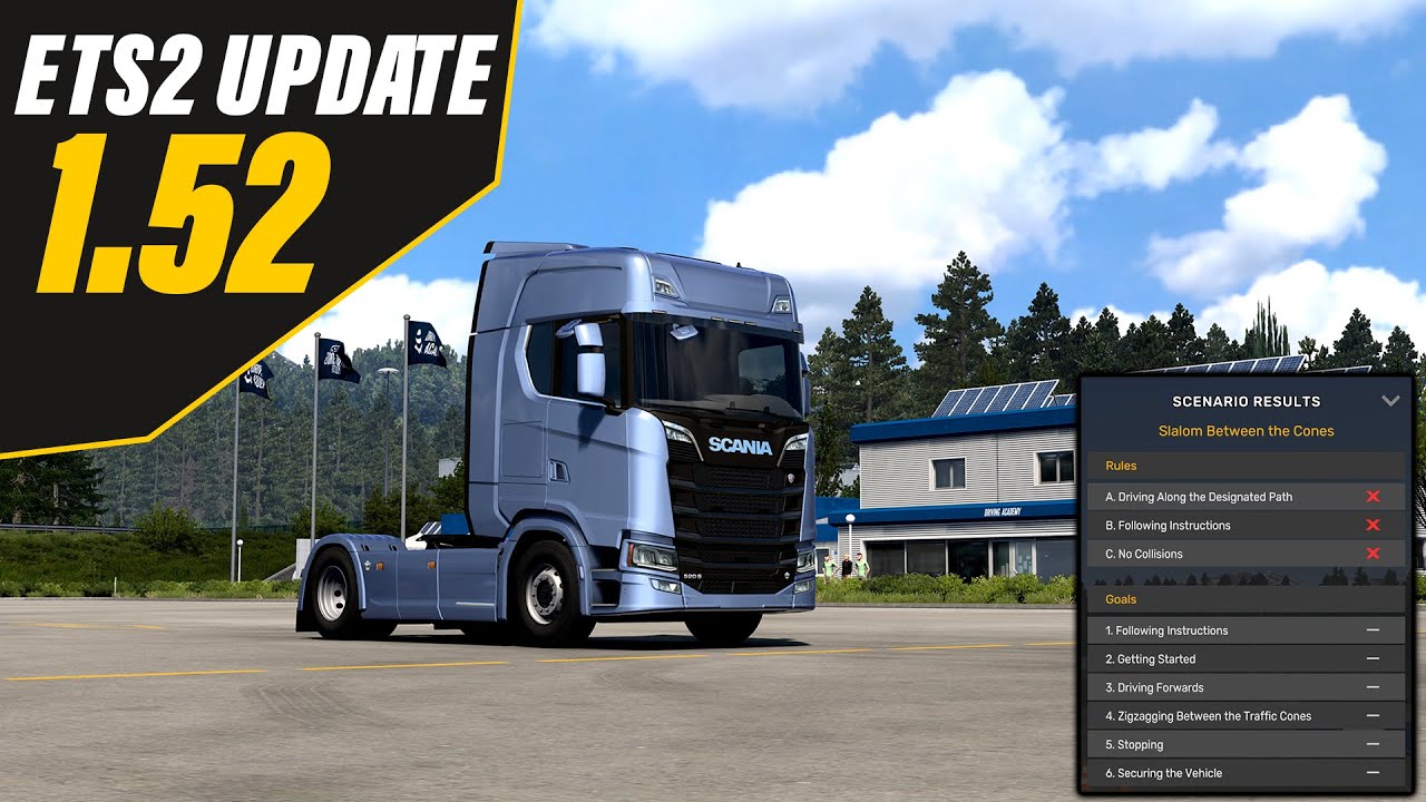 Euro Truck Simulator 2 Full Release 1.52 Update | All Changes - YouTube