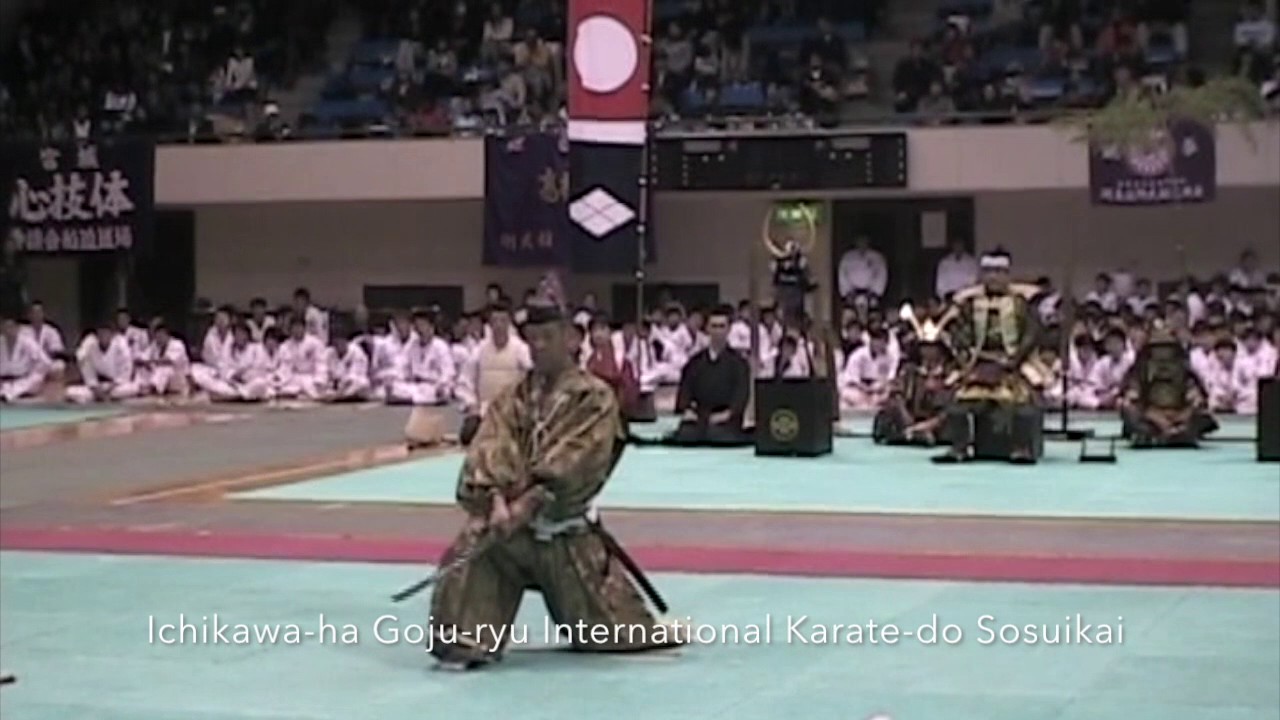 Iaido Demonstration at the All-Japan Goju-ryu Championship - Sendai ...