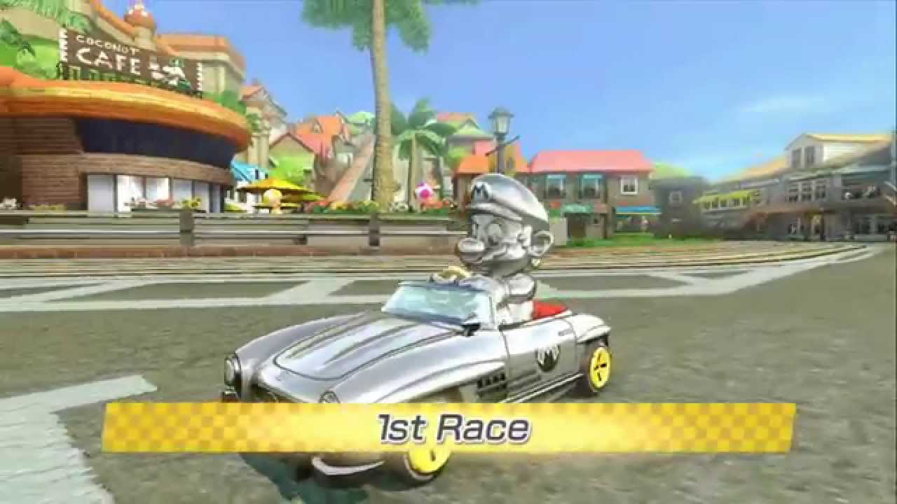 Mario Kart 8 Mercedes-Benz DLC - YouTube