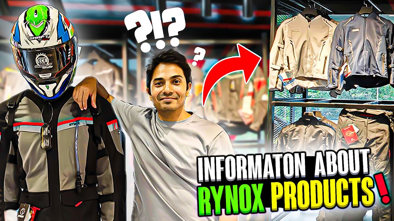 All about Rynox Jackets, Pants, Gloves and Luggage #rynox - YouTube